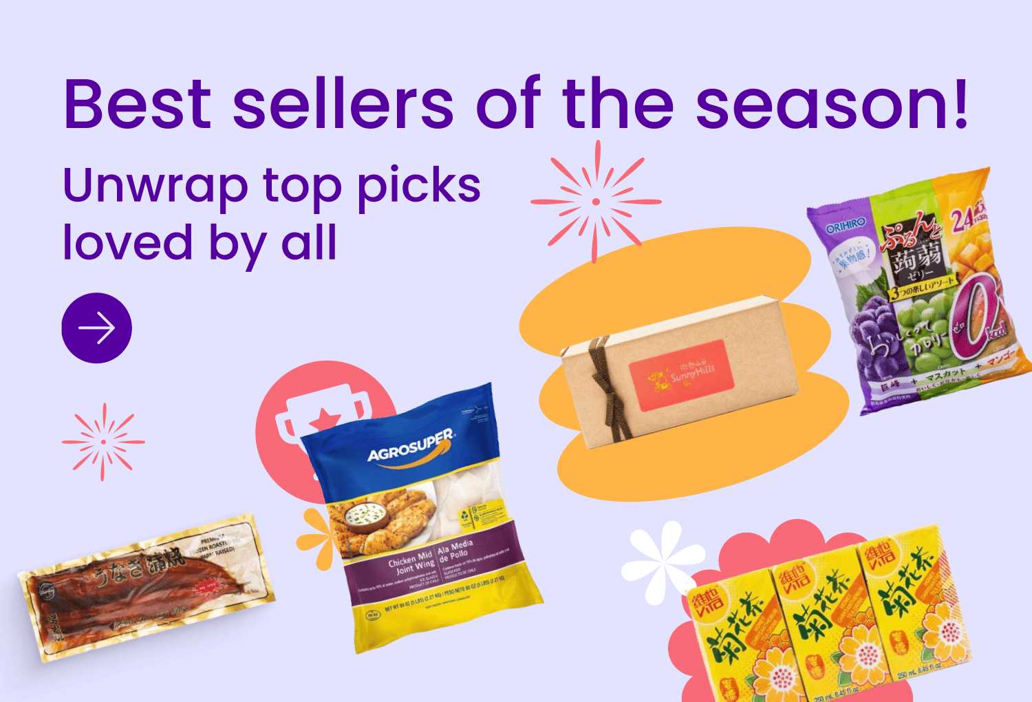 Best sellers of the season!