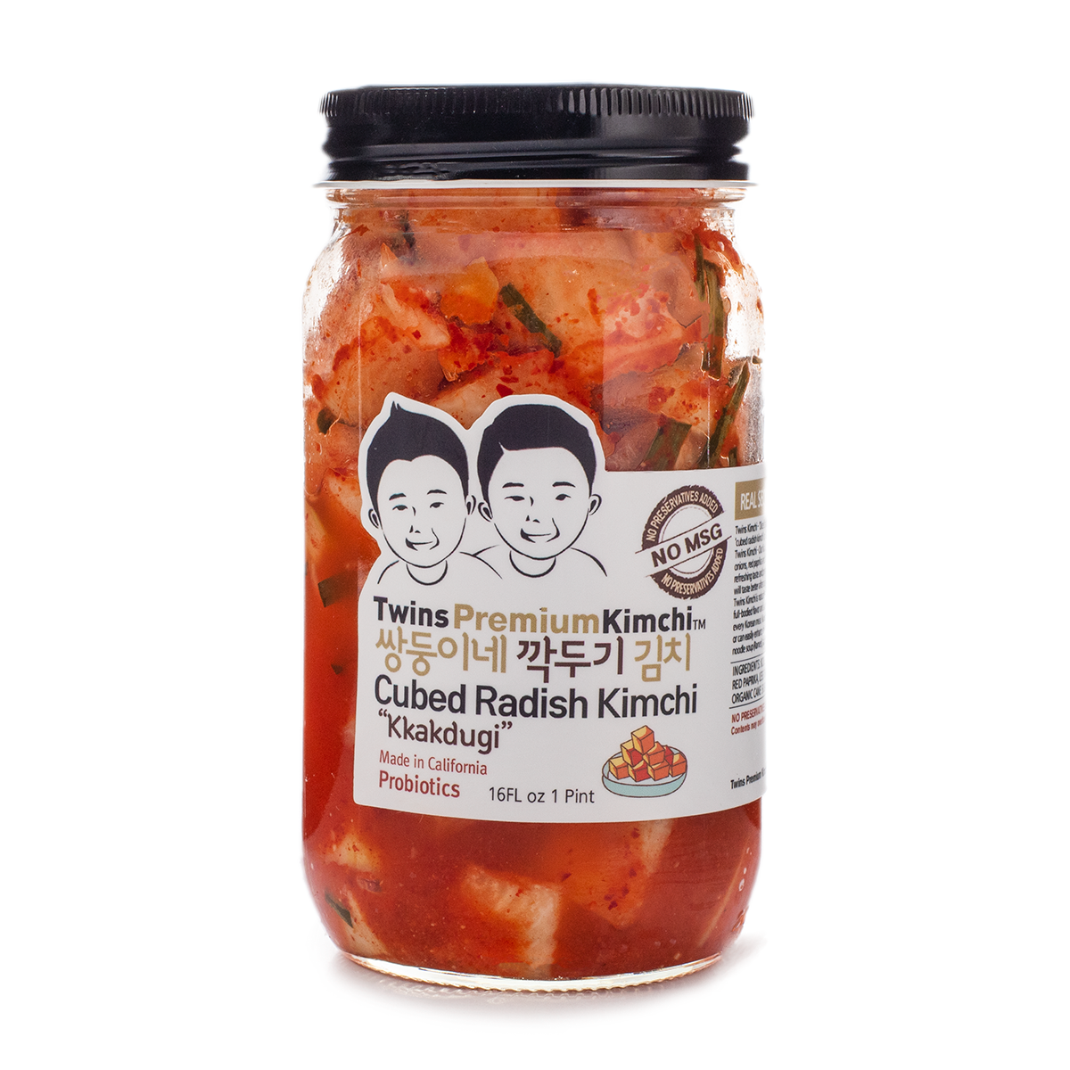 Get Twins Premium Kimchi Cubed Radish Kimchi Delivered | Weee! Asian Market