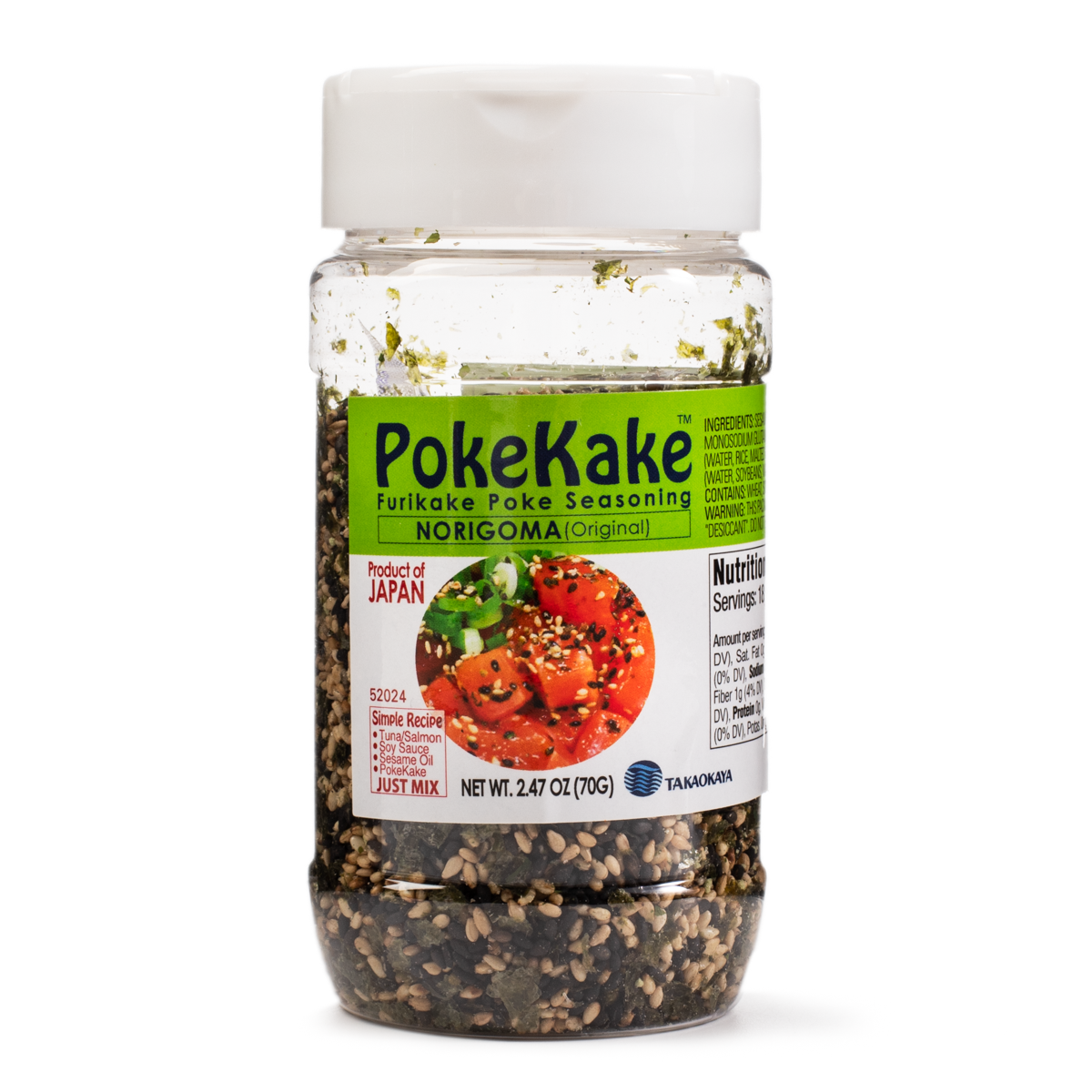 Takaokaya 波奇饭调味料 原味 - Weee!