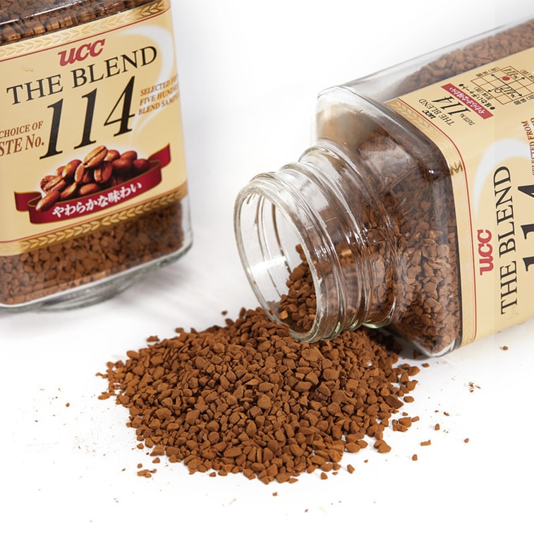 UCC 114 Freeze-Dried Instant Black Coffee Powder - Weee!