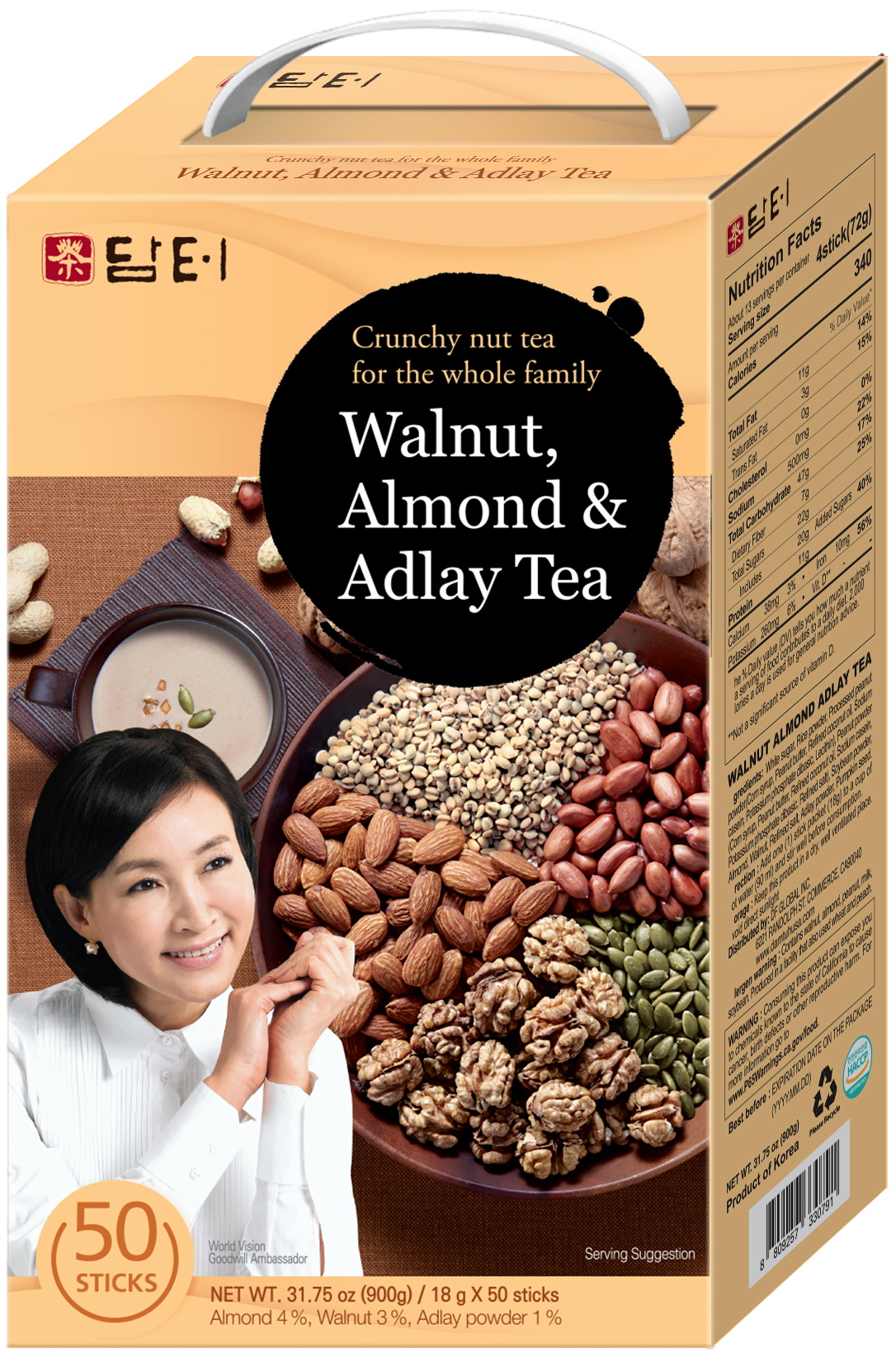Damtuh Walnut Almond Adlay Powder - 225g - Weee!