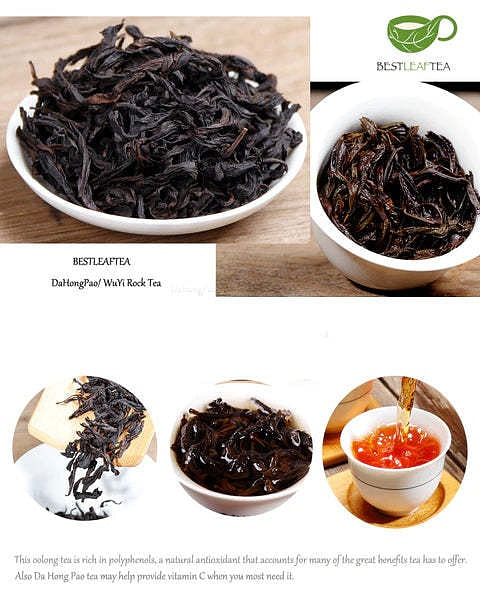 BESTLEAFTEA WUYI ROCK TEA DA HONG PAO 80g - Weee!