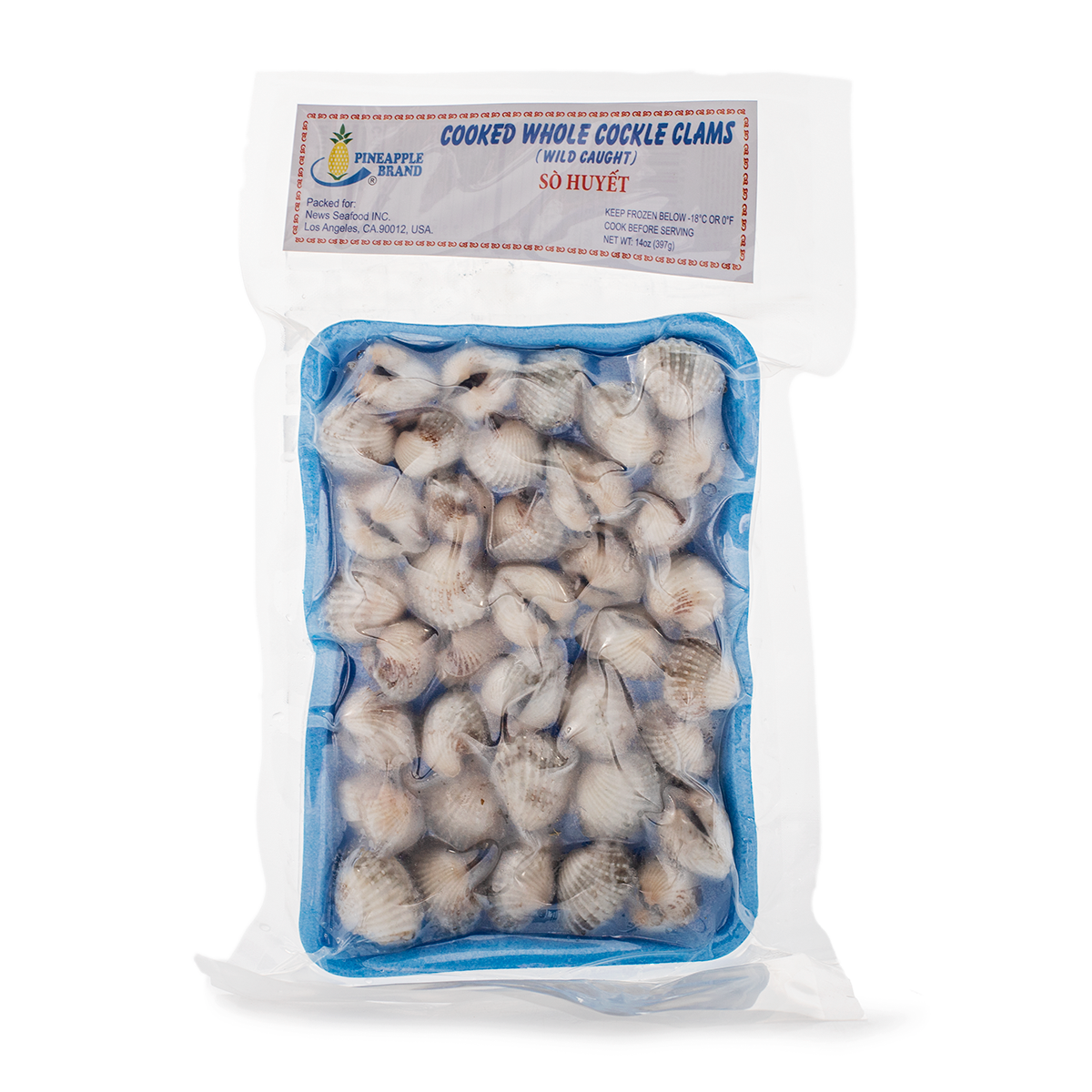 Get Pineapple Brand Cooked Cockle Clam, Frozen (So Huyet) Delivered ...