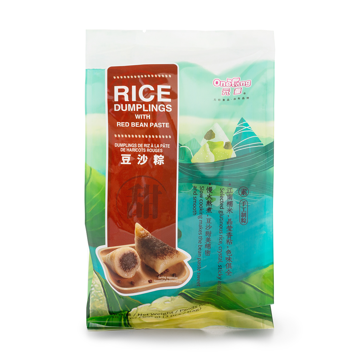 Get One Tang Rice Dumpling with Red Bean 3pcs Delivered | Weee! Asian ...