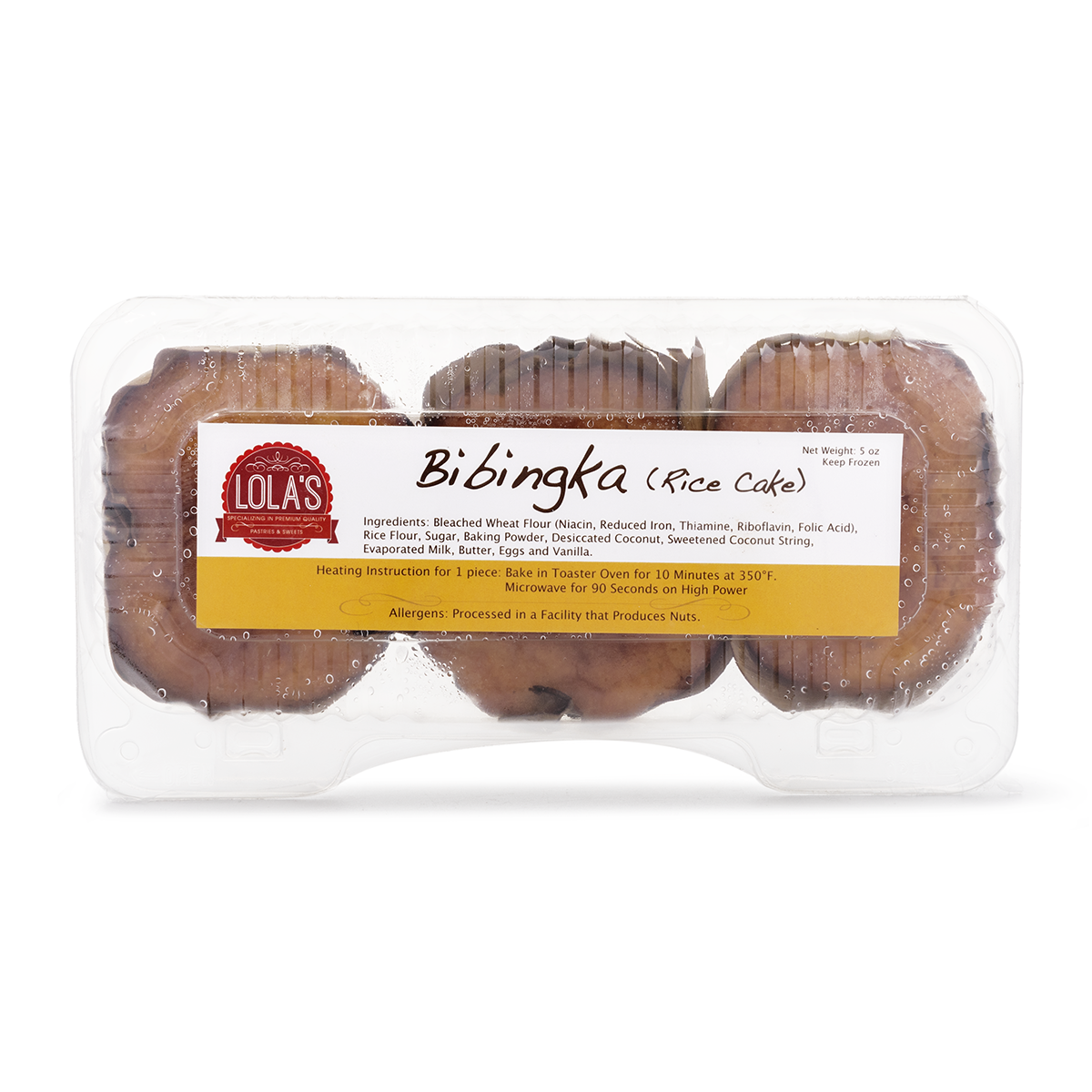 Get Lola's Bibingka Rice Cake, Frozen Delivered | Weee! Asian Market