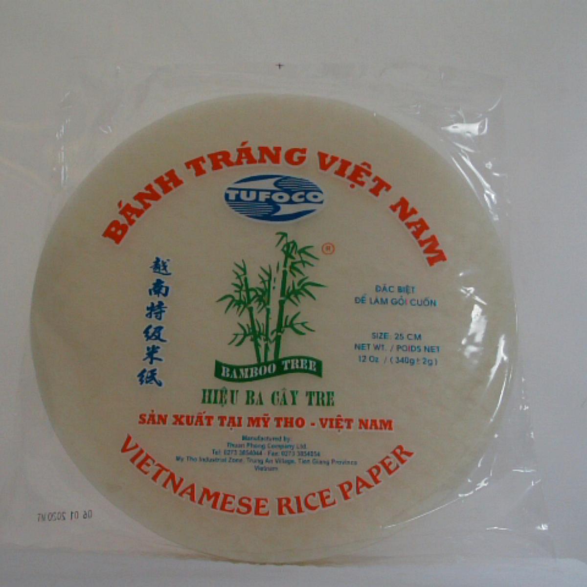 Bamboo Tree Brand Rice Paper - Weee!