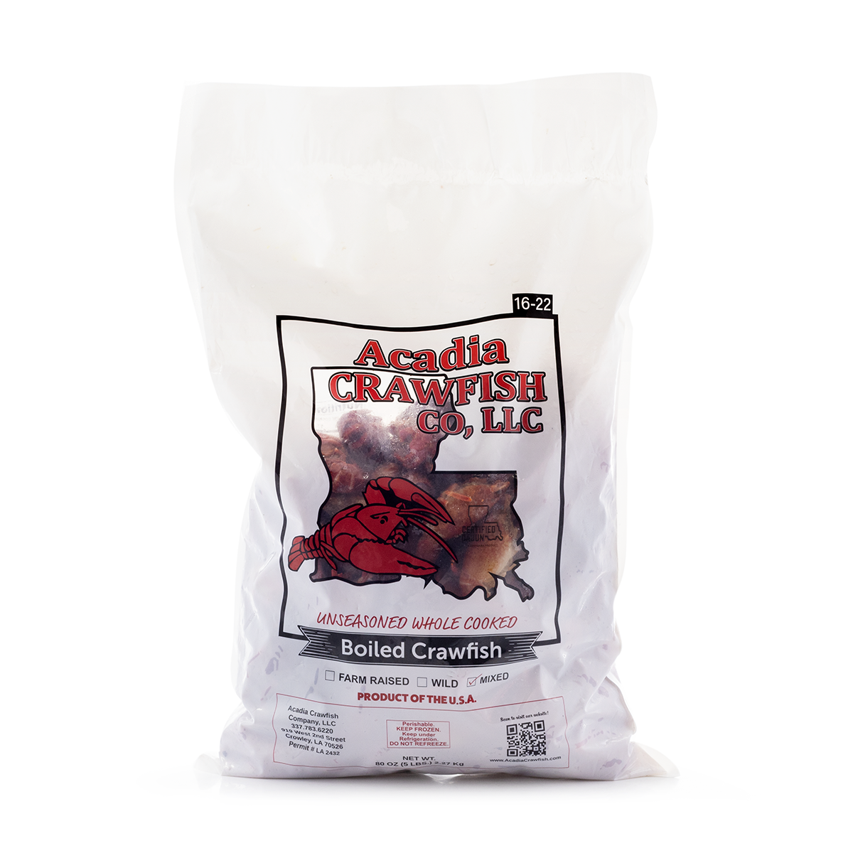 Get Acadia Wild Caught Whole Cooked Crawfish, Frozen Delivered | Weee ...