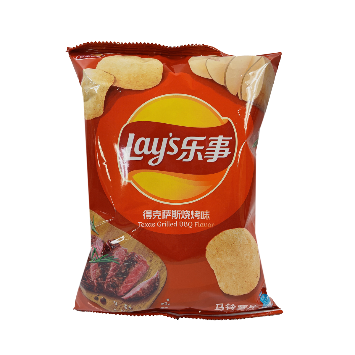 Lay's Potato Chips Texas Grilled BBQ - Weee!