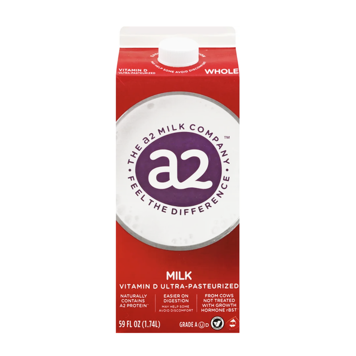 Get A2 Milk Whole 59 fl.oz Delivered | Weee! Asian Market