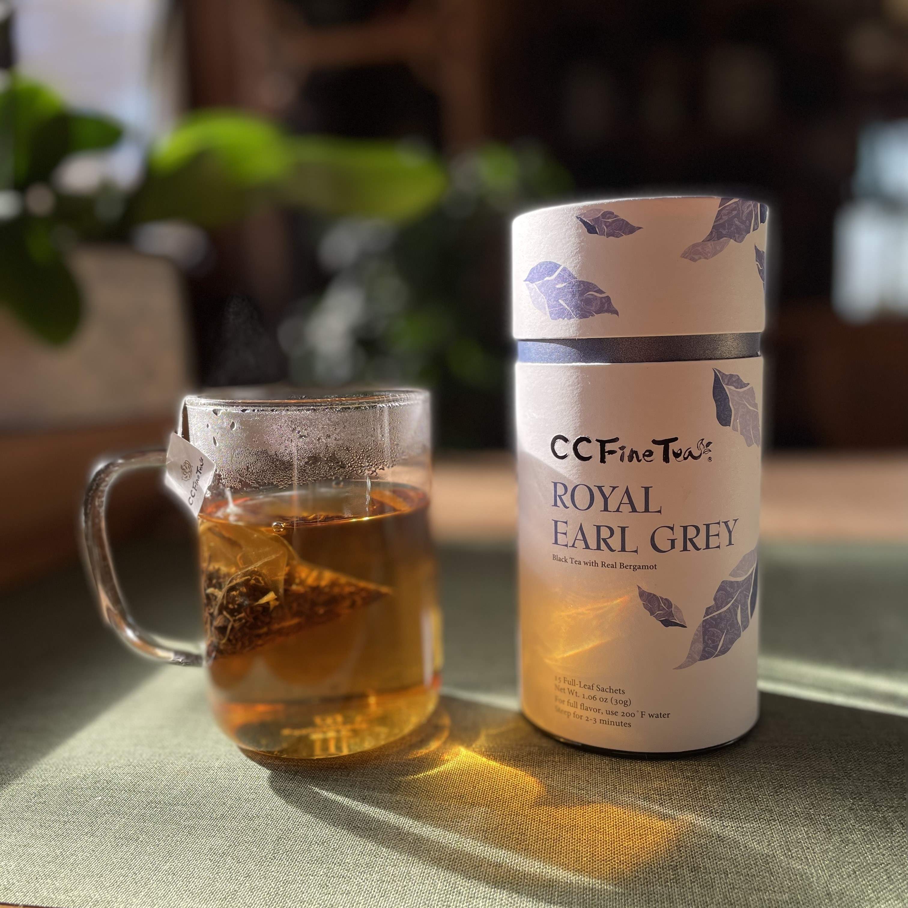 CC Fine Tea Royal Earl Grey Pyramid Tea Sachet 15pcs - Weee!