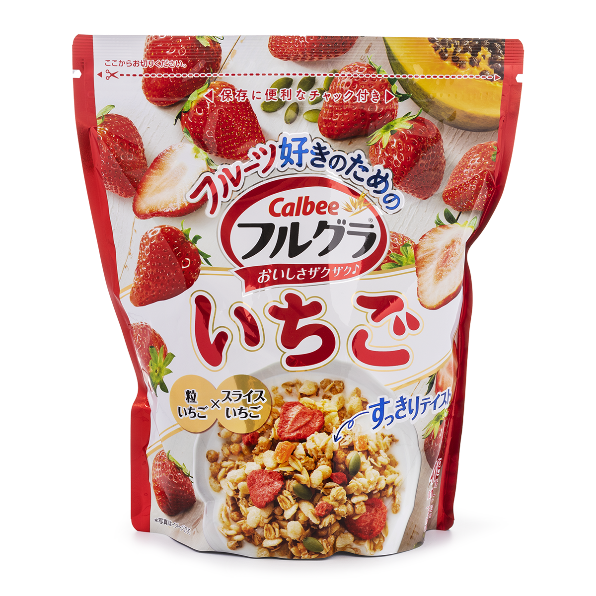 Get Calbee Granola Cereal, Strawberry Flavor Delivered | Weee! Asian Market
