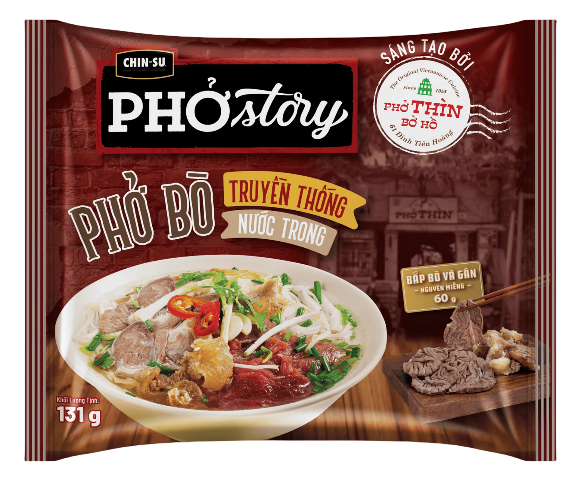 Get Chin-Su Beef Flavor Pho Noodles 131g Delivered | Weee! Asian Market
