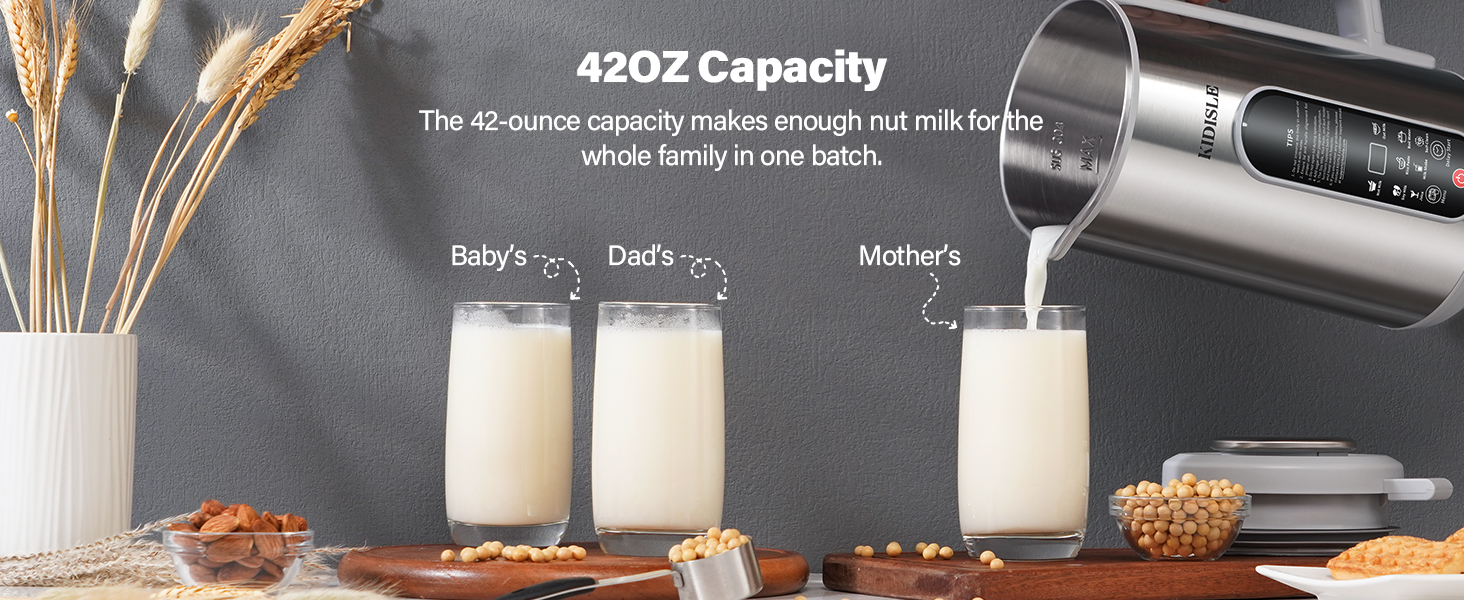 Get Nut Milk Maker StainlessSteel Soy Milk Machine Delivered | Weee ...