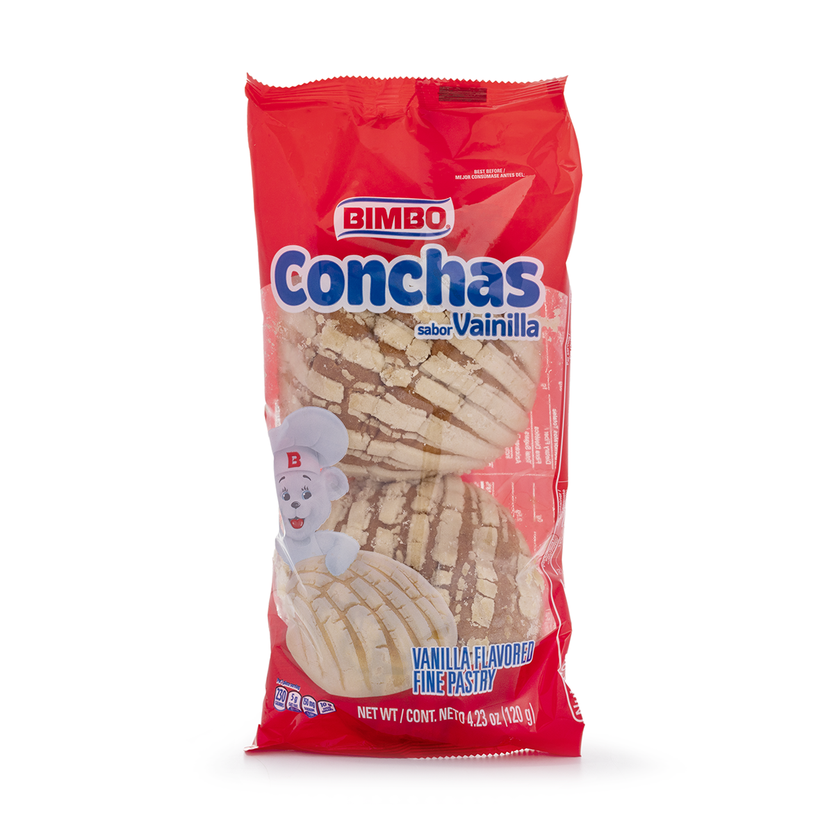BIMBO Conchas Vainilla - Sea Shell Pastry Vanilla - Weee!
