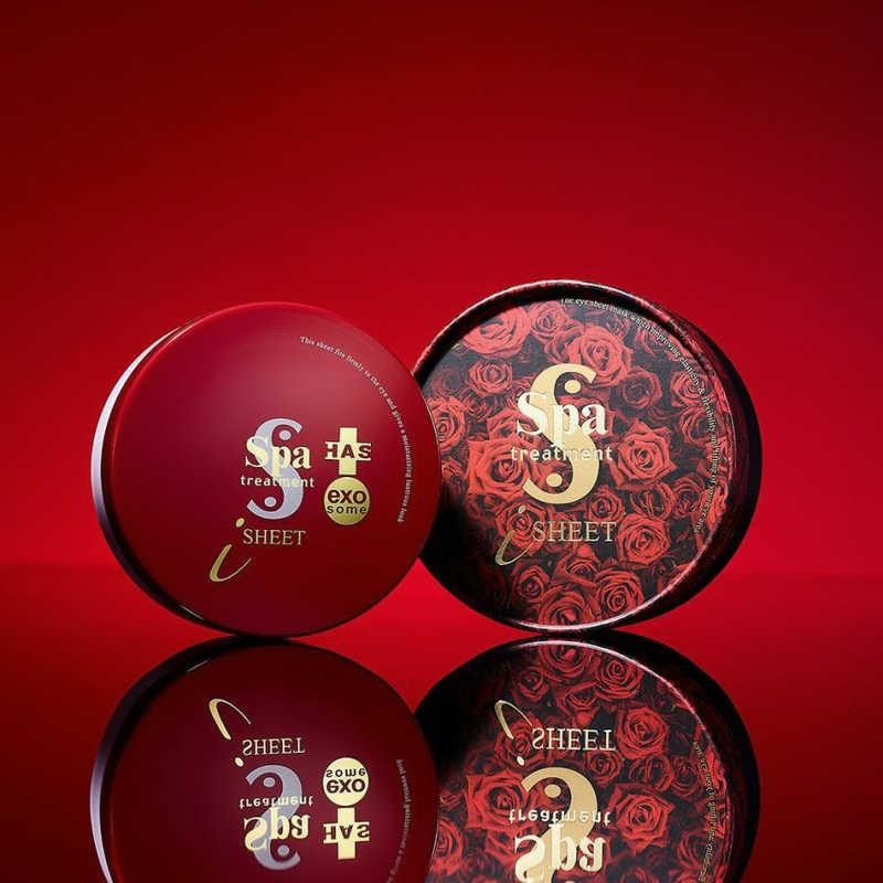 Get SPA TREATMENT HAS Eye Sheet Mask Red EXO 60 Sheets Delivered | Weee ...