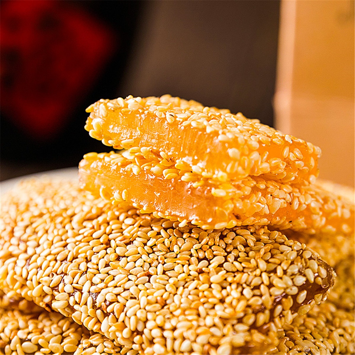 Get Sugared snack Sesame chewy handmade old fashioned nostalgic treats ...
