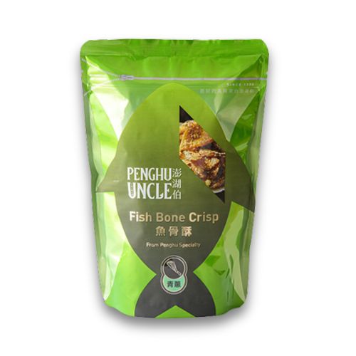 Penghu Uncle Fish Bone Crisp ( Green Onion) 100g - Weee!