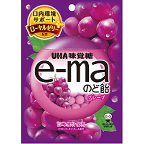 Get UHA e-ma Grape Fruits Candy 33g Delivered | Weee! Asian Market