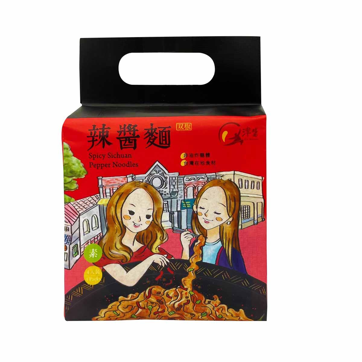 JIN SAUCE Spicy Sichuan Pepper Noodles 4pcs - Weee!