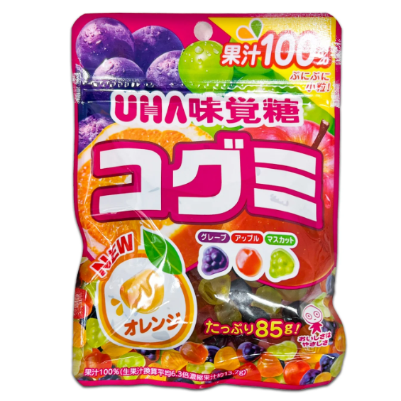 Get 5 Packs UHA Gummy Candy Mix Fruit * Delivered | Weee! Asian Market