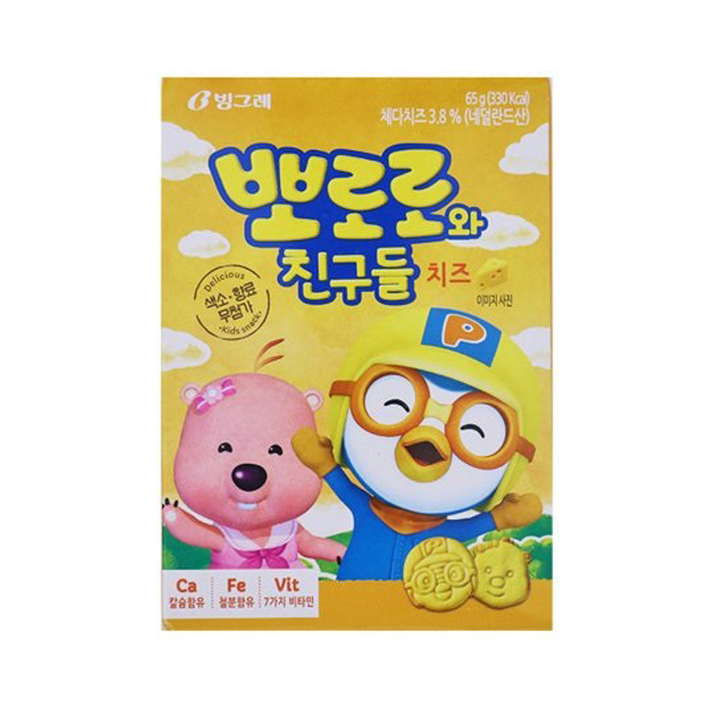 Get Binggrae Pororo And Friends cheese Flavored Delivered Weee