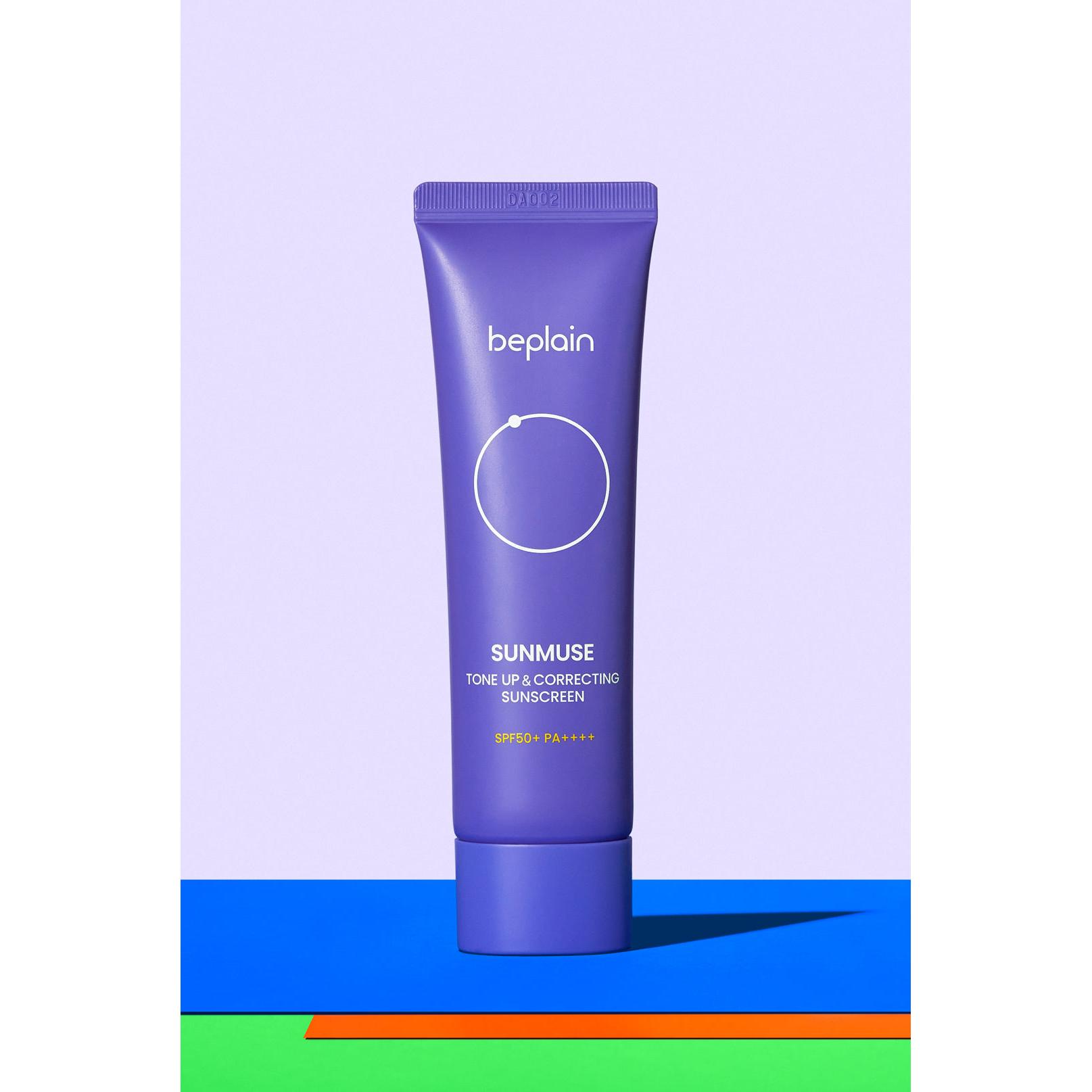 Get BEPLAIN Sunmuse Tone-up & Correcting Sunscreen SPF50+ PA ...