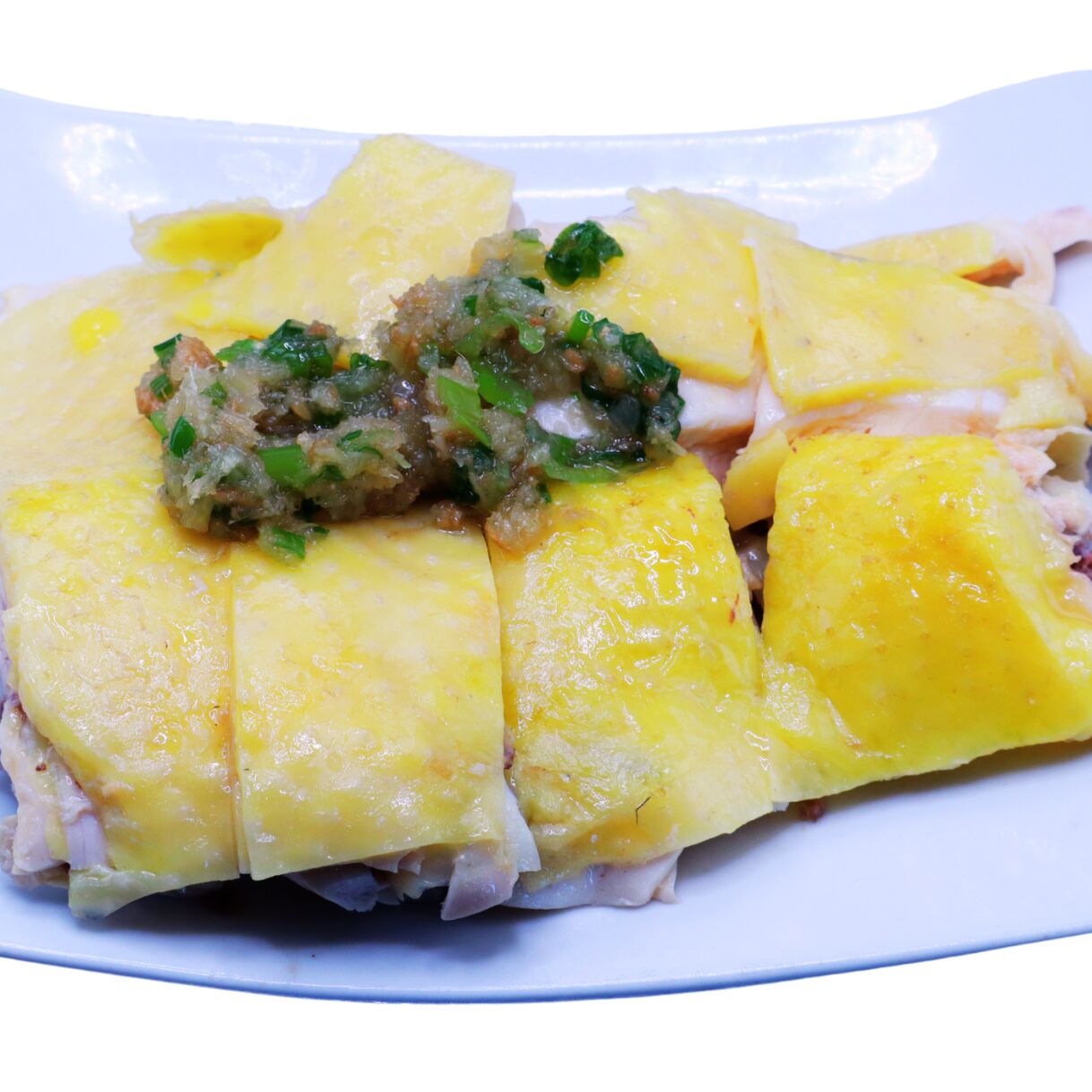 Get Scallion Poached Chicken Half Delivered | Weee! Asian Market