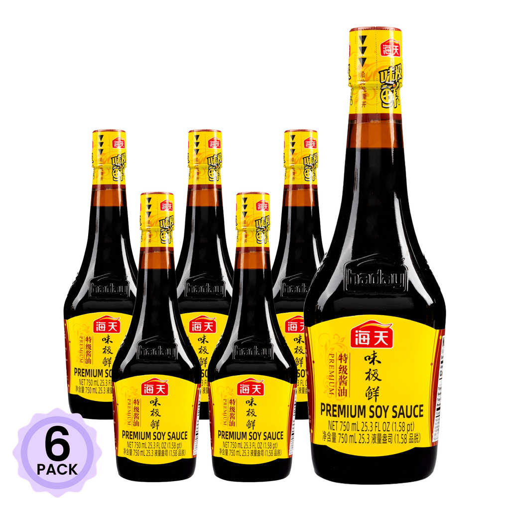 Get Haday Wei Ji Xian Premium Soy Sauce 750 ml*6 pack Delivered | Weee! Asian Market