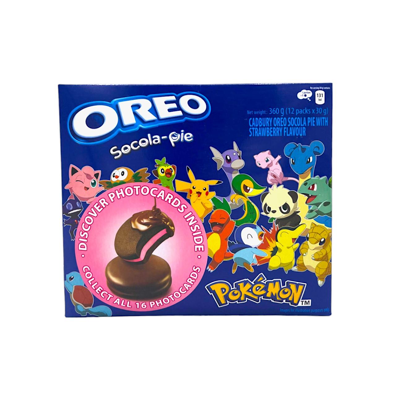 Get Oreo Socola Pie Strawberry Pokemon Edition (Photocards inside ...