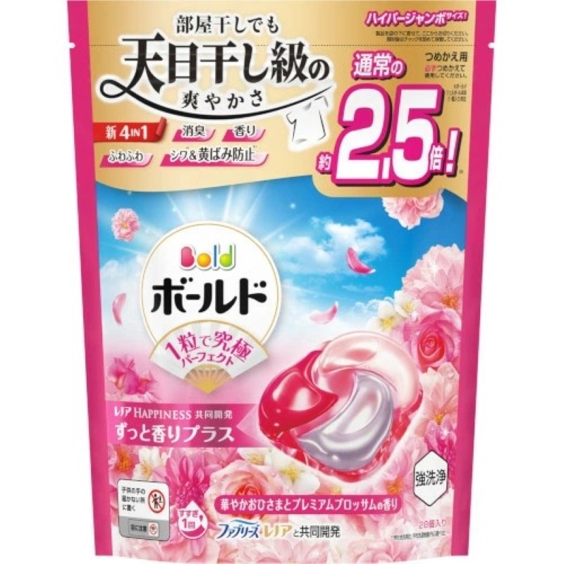 Get P&G Bold Gel 4D Detergent Refill Premium Blossom Delivered | Weee! Asian Market