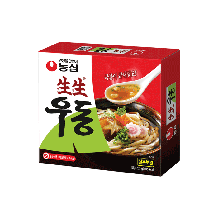 [농심] 생생우동 253g - Weee!