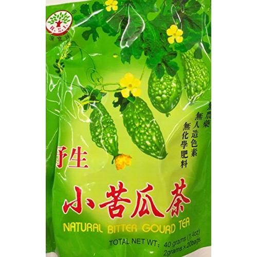 Get 1.4oz H.E.I. Natural Bitter Gourd Tea, 20 Tea Bags, Pack of 1 ...