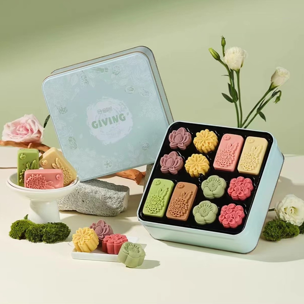 Get You Xiang Shi Chinese stuffed cake gift box 364g*1 box Delivered ...