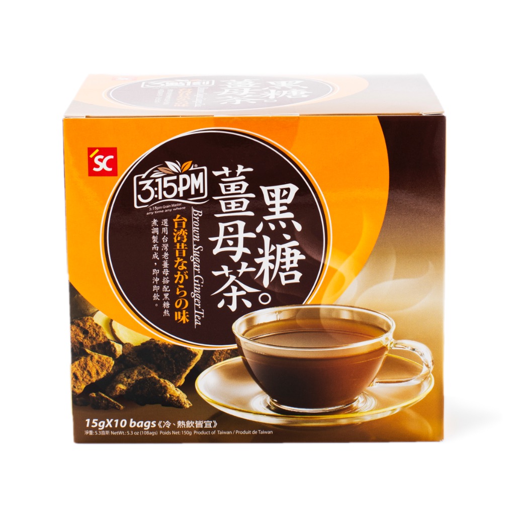 Get 3:15PM Brown Sugar Ginger Tea 0.52 oz*10 pack Delivered | Weee ...