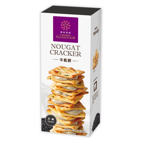 Get Cherry Grandfather Sesame Nougat Cracker Delivered | Weee! Asian Market