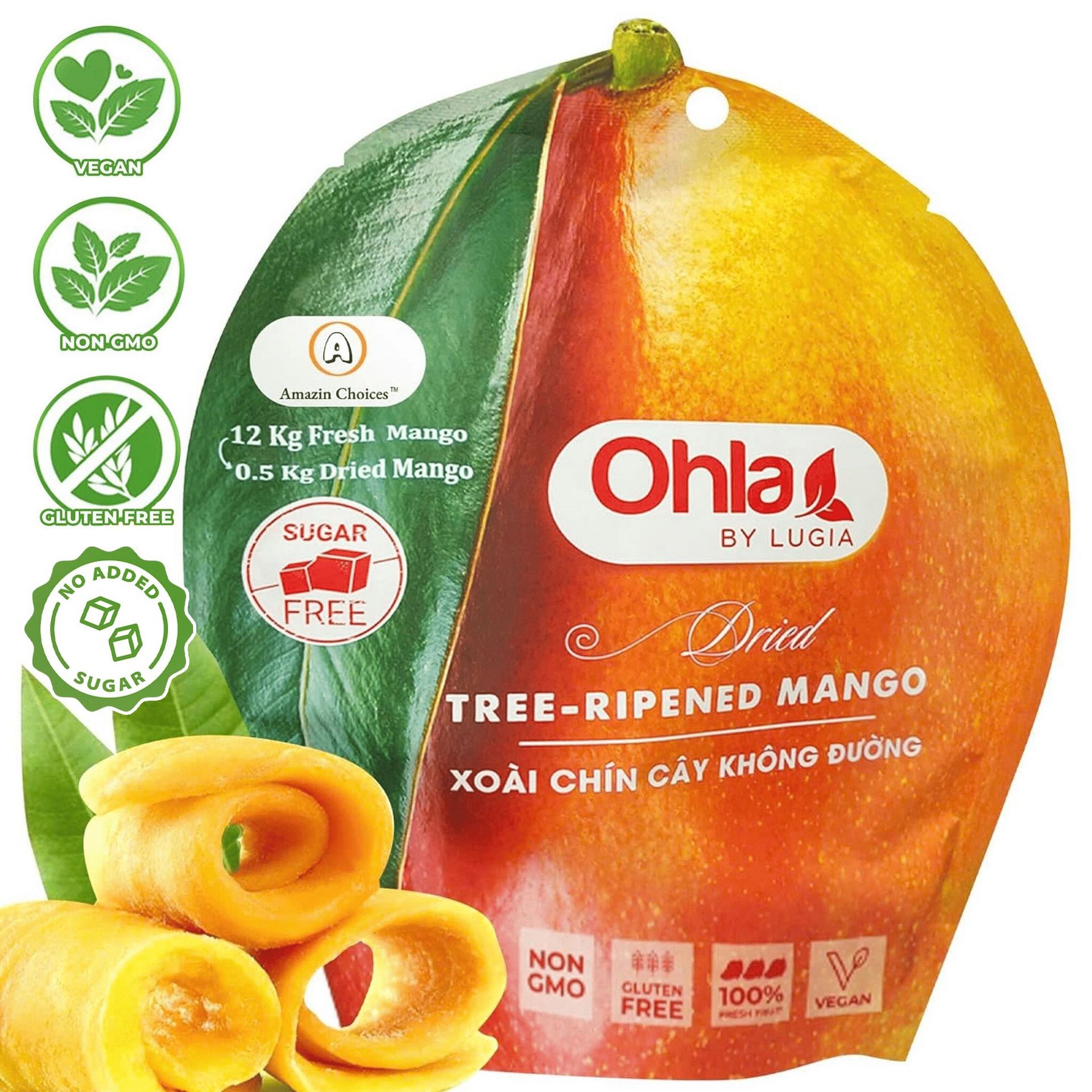 Get Dried Mango - Tree-ripened mango 200g Delivered | Weee! Asian Market