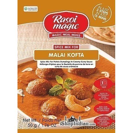 Get Rasoi Magic Malai Kofta Mix, 1.76 oz bag Delivered | Weee! Asian Market