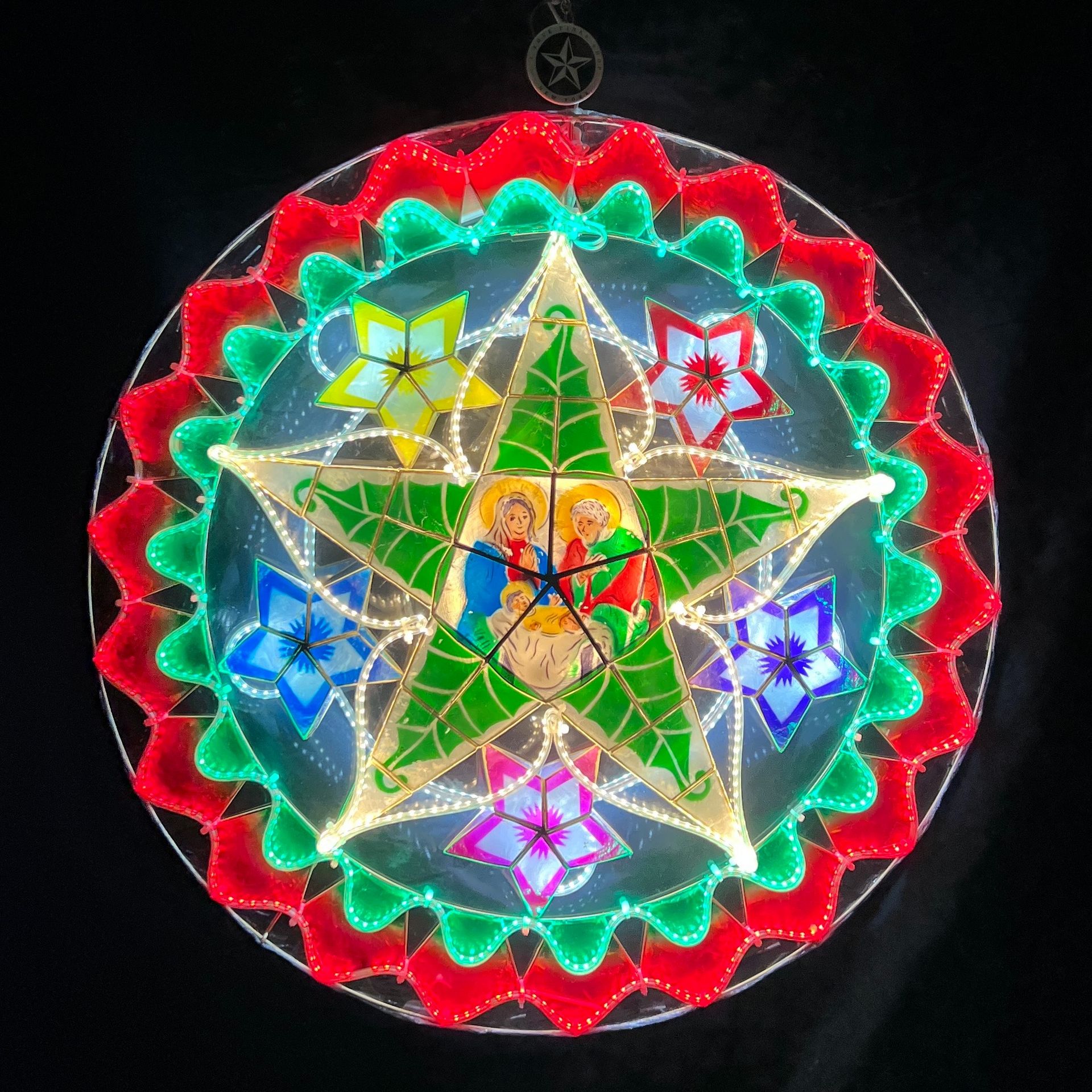 Get Holy Family Capiz Parol 24" 1 each Delivered | Weee! Asian Market