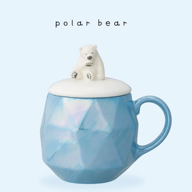 Get Decole Polar Bear Mug with Lid（Giftbox） Delivered | Weee! Asian Market
