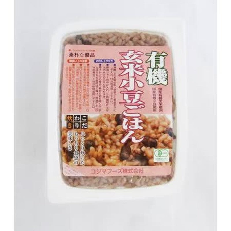 Get Kojima Organic Brown Rice & Red Beans 160g Delivered | Weee! Asian ...