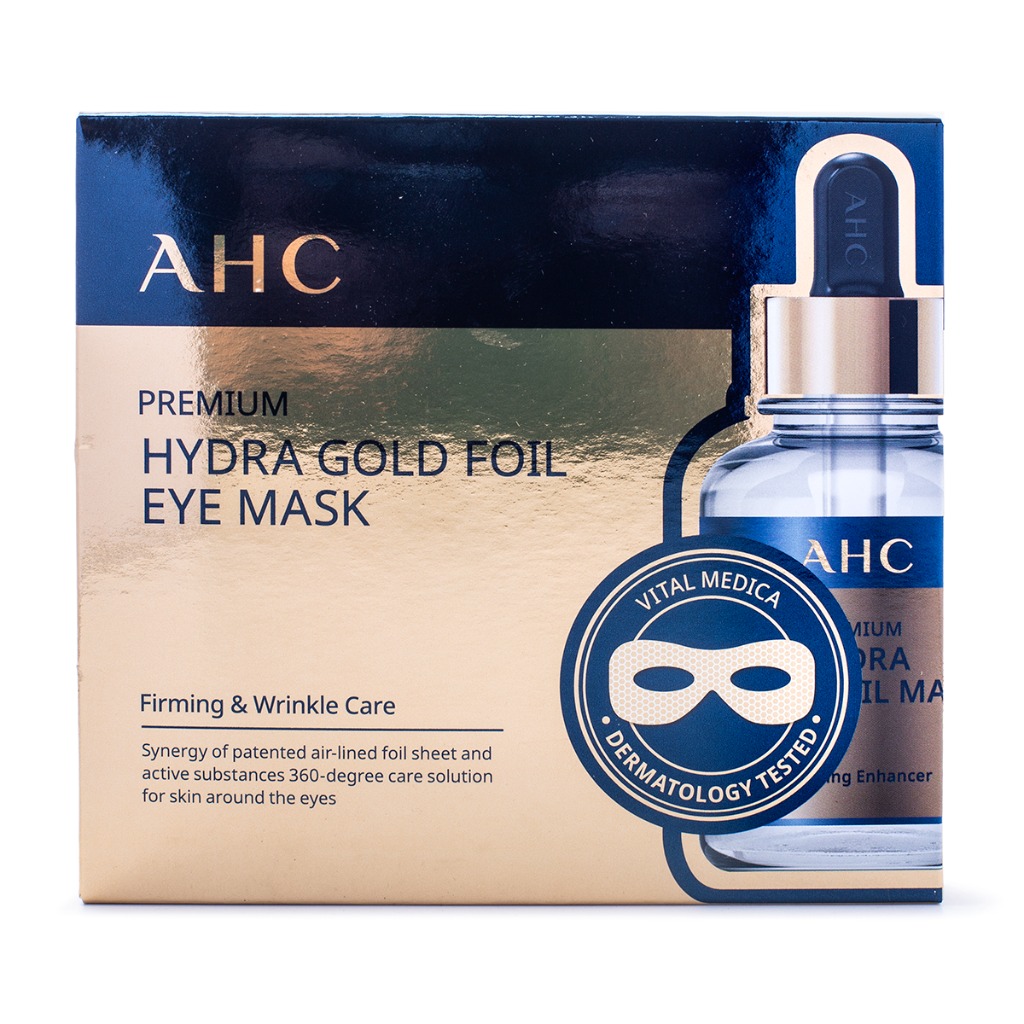 Get AHC Premium Hydra Gold Foil Eye Mask 5 Sheets Delivered | Weee ...
