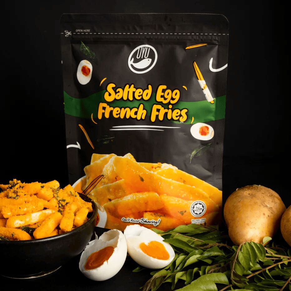 Get SALTED EGG FRENCH FRY CHIPS (6 COUNT) - 100 GRAMS Delivered | Weee ...