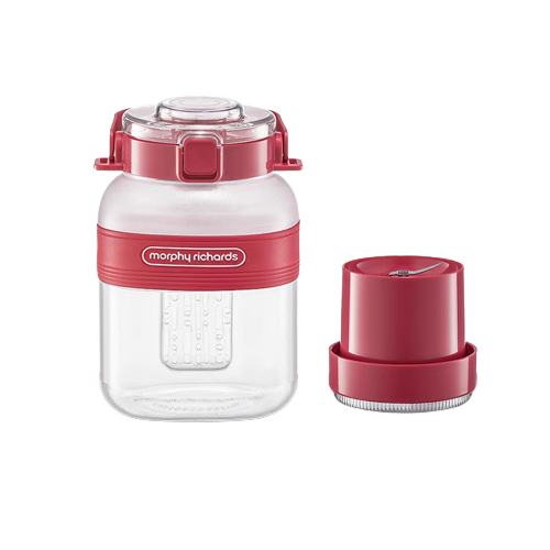Get Moffy Juice Bucket Cordless Juice Extractor Juice Cup English Red ...