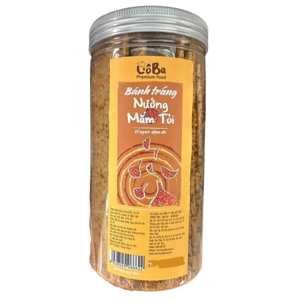 Get Co Ba Grilled Rice Paper Fish & Garlic 5.29oz Delivered | Weee ...