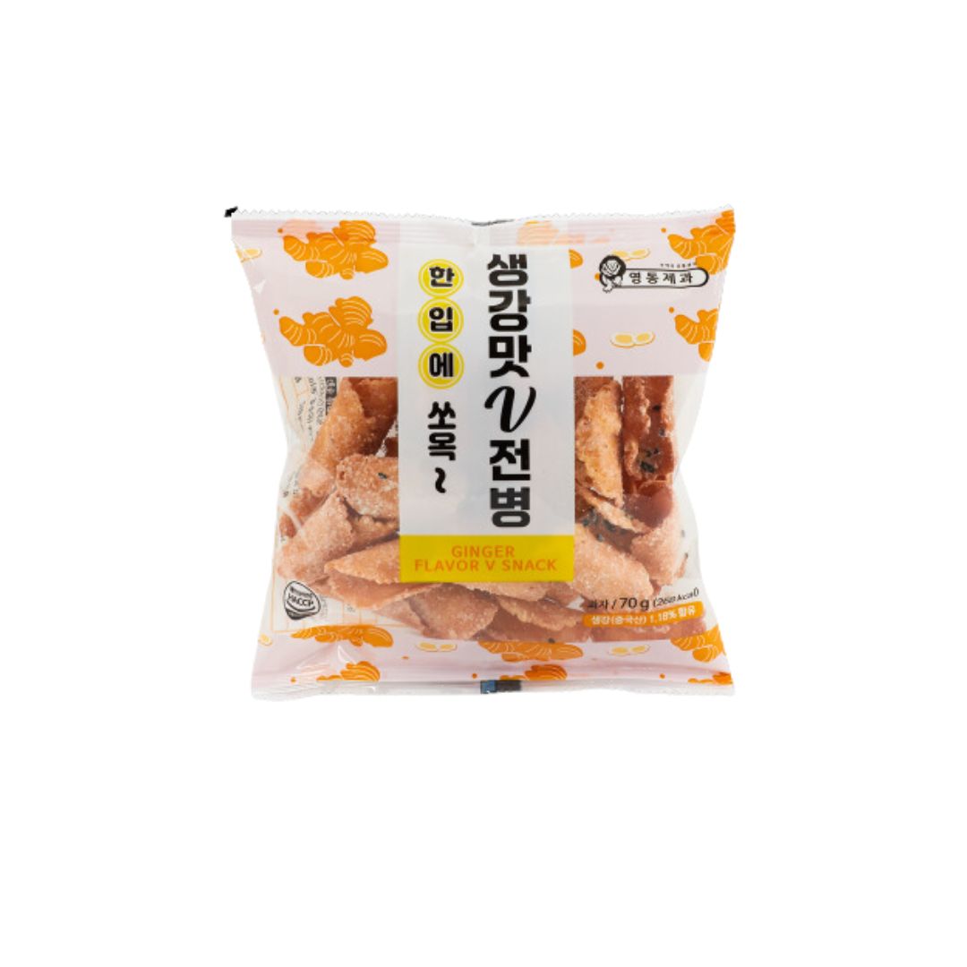 Get Korean Pancake Ginger V Cookie - 210g Delivered | Weee! Asian Market