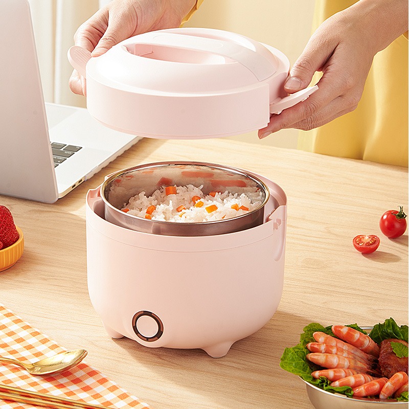 Get Electric lunch box self-heating bento box stainless steel inner ...
