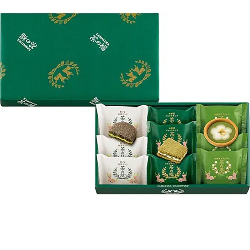 Nut Stock Kamakura Matcha Confectionery Assortment Box 12 Pieces - Weee! Nut Stock Kamakura Matcha Confectionery Assortment Box 12 Pieces - Weee!