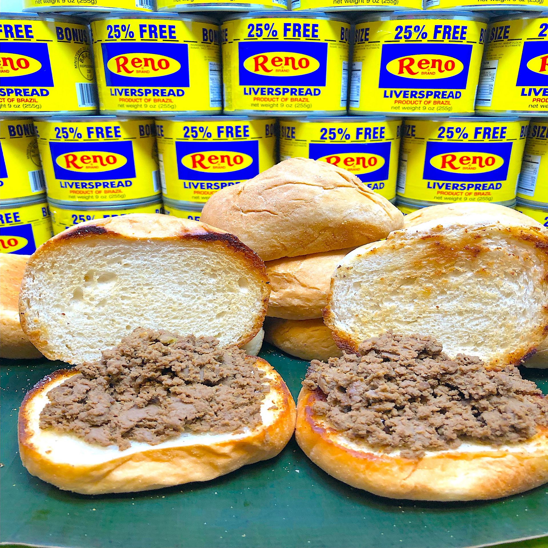 Get FILIPINO "RENO LIVER SPREAD" PATE GREAT ON BREAD! 255 g Delivered ...