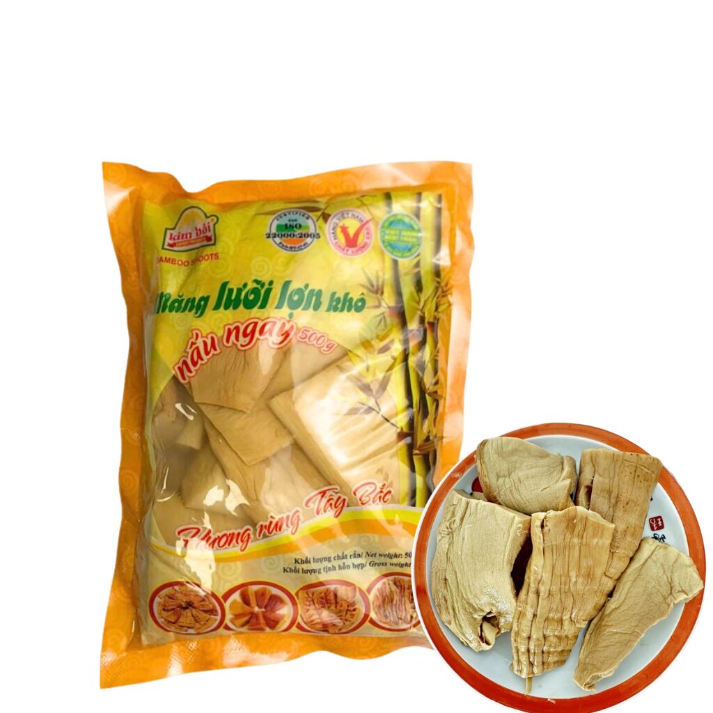 Get Kim Boi Dried Pig tongue bamboo shoots 17oz Delivered | Weee! Asian ...