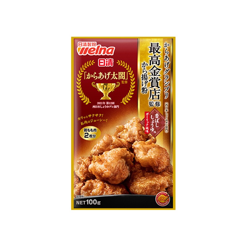 Get Nissin Fried Chicken Powder Soy Sauce Garlic 100g Delivered | Weee ...